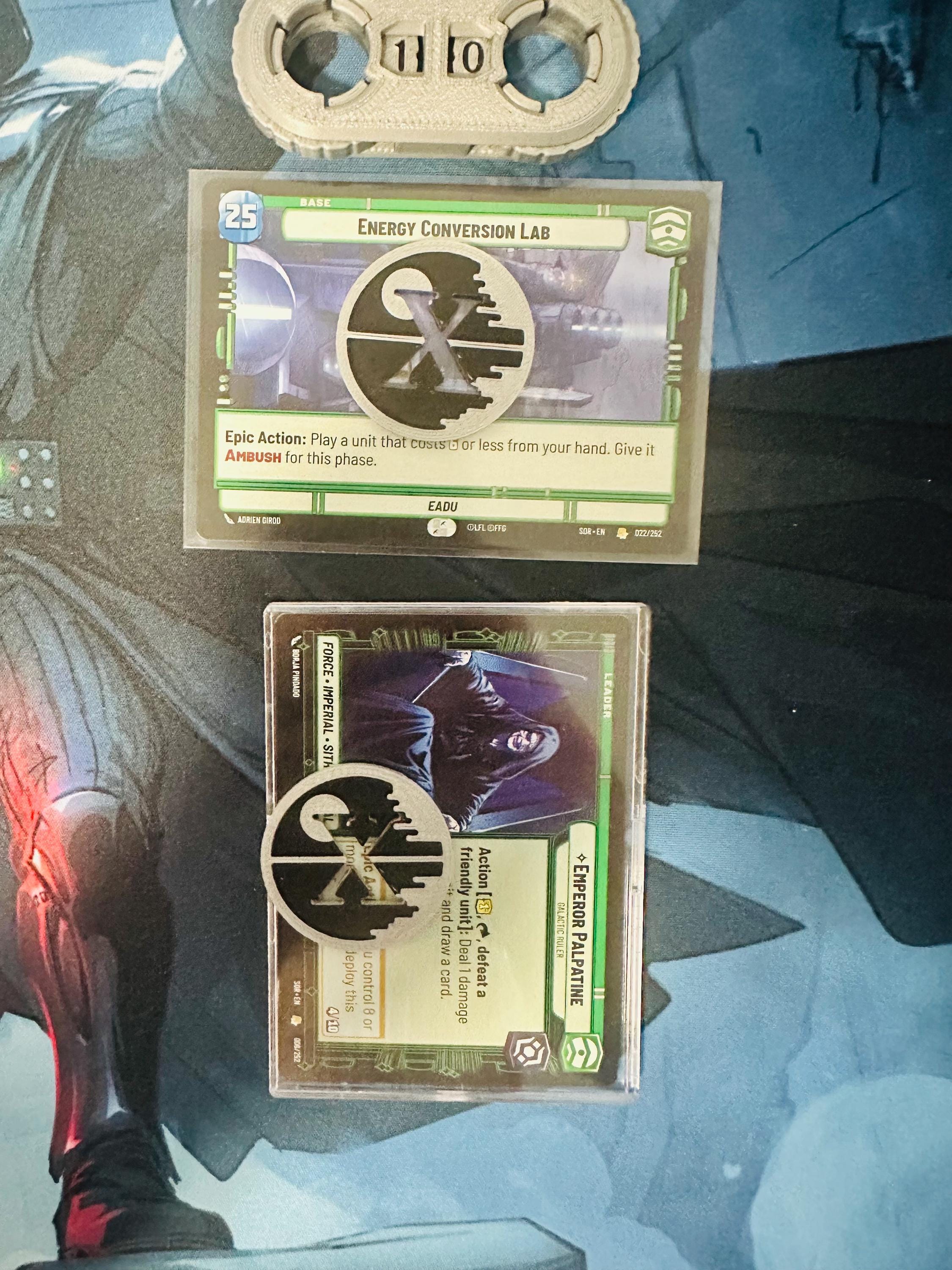Star Wars Unlimited Magnetic Damage Counters and Base Counter: Death ...