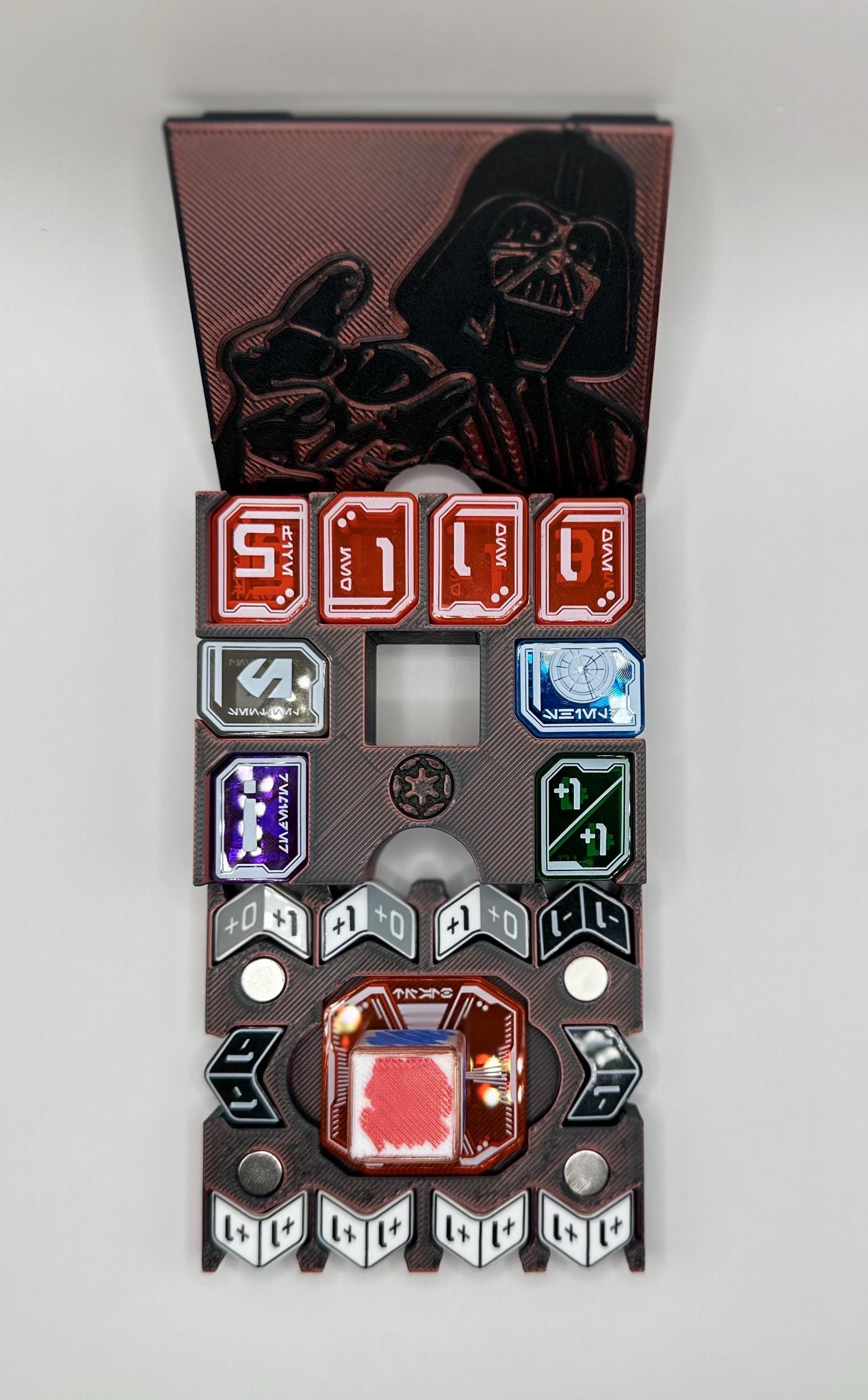 Star Wars Unlimited Token Box for Gamegenic Star Wars Case - Darth ...