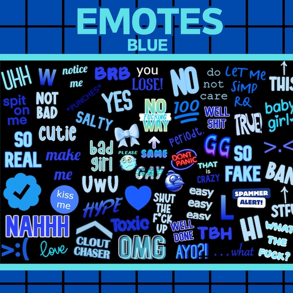 Blue Discord Banner - Etsy