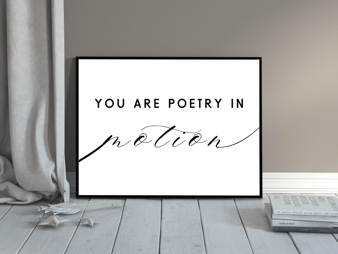 Motivational Wall Art | Quotes Poster | Printable Wall Art | Black and ...