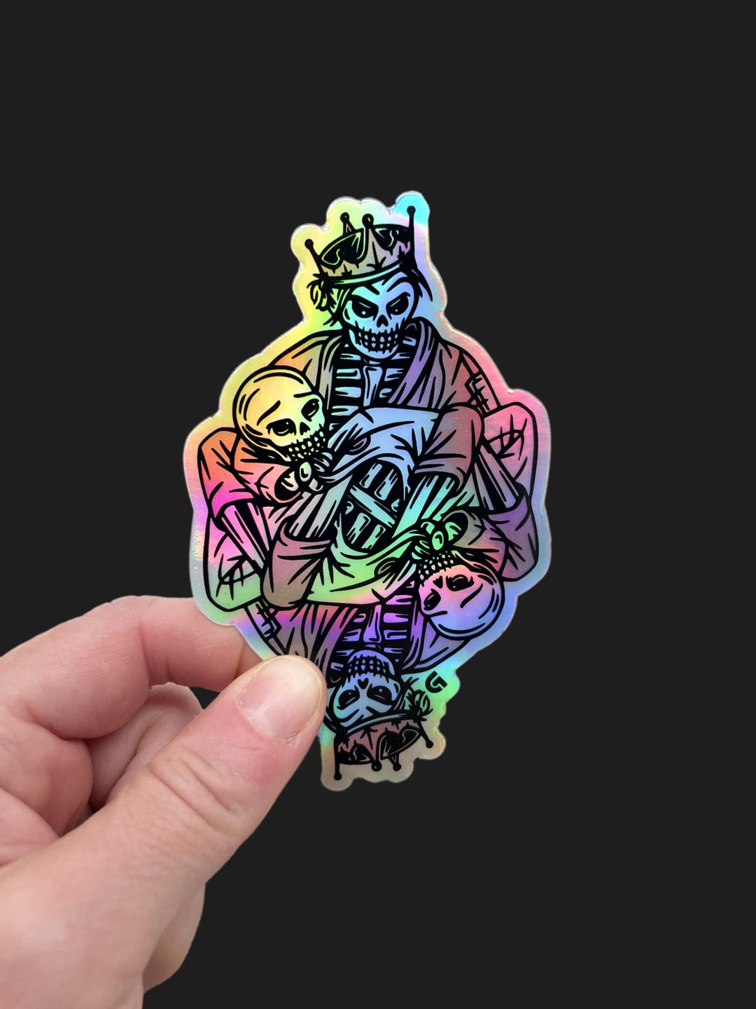 BJJ Bow & Arrow • Queen of the Mat Jiu-jitsu Holographic Sticker - Etsy