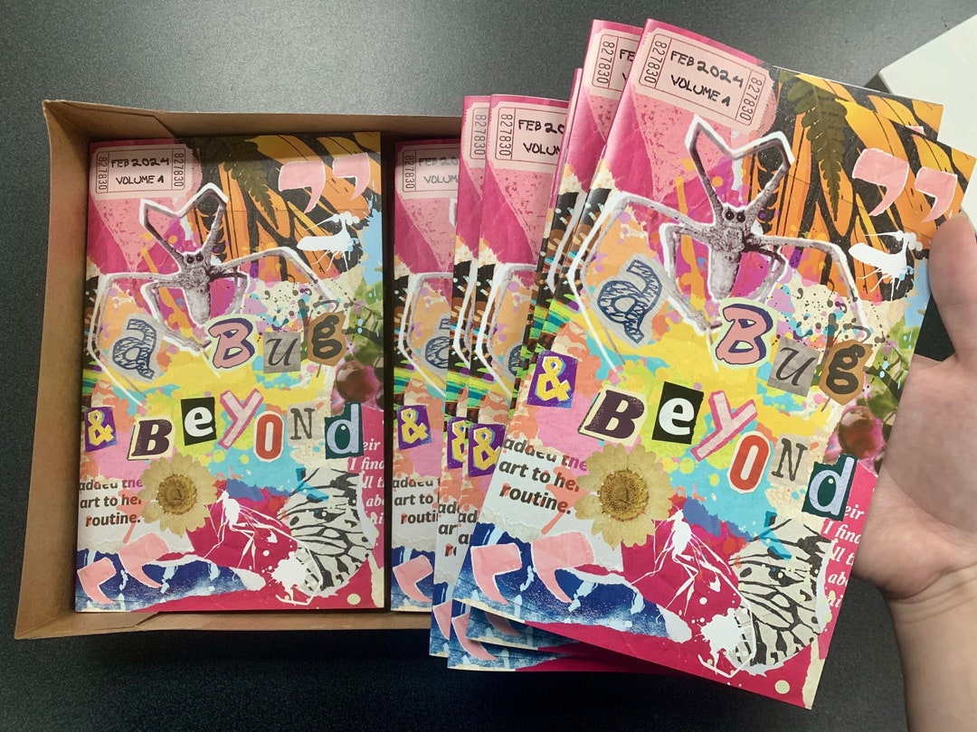 Zine: A Bug & Beyond 01 Insect Art, Facts, Collages, Handmade Magazine ...