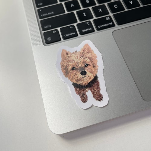 Yorkie Sticker - Etsy