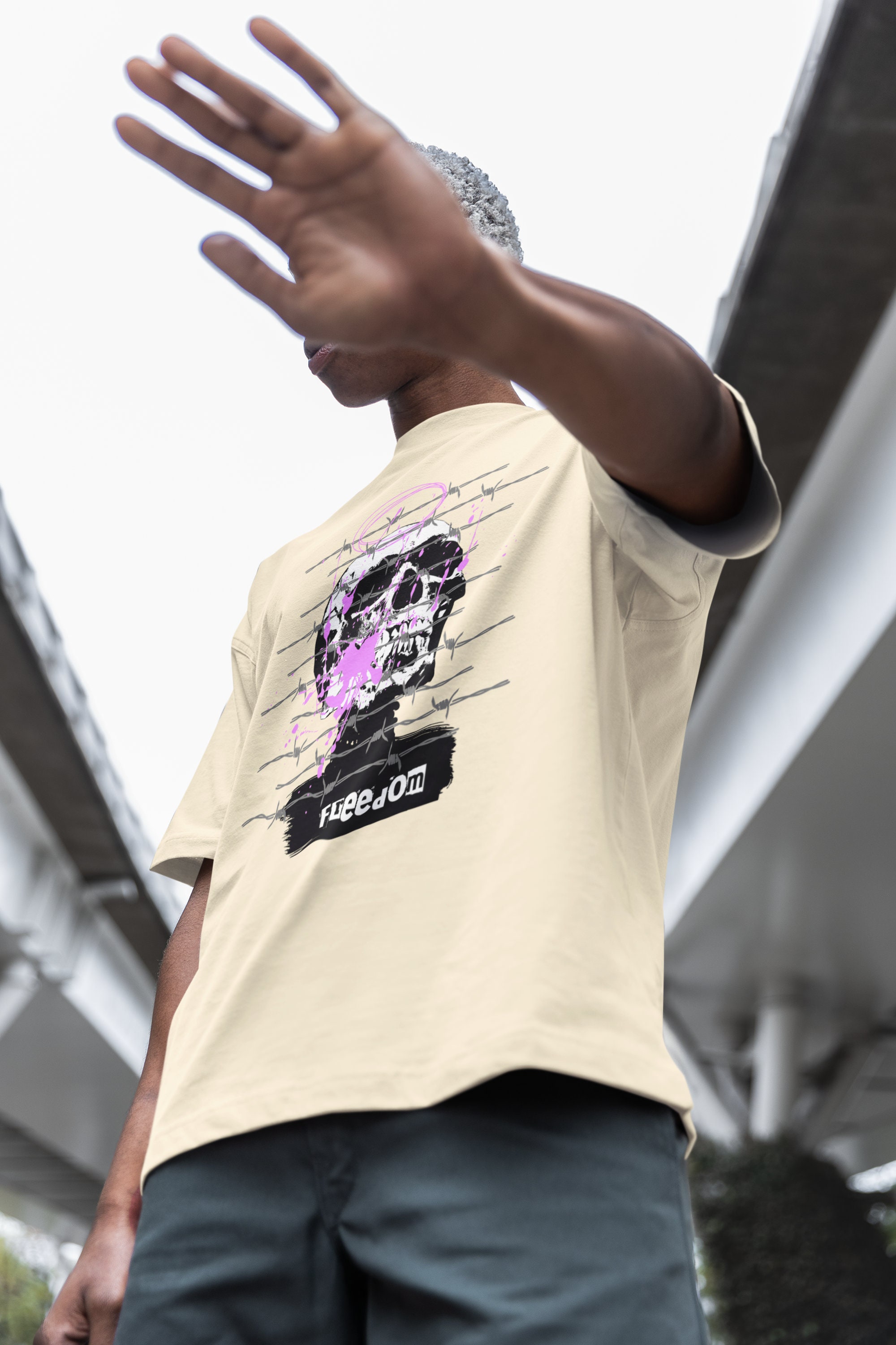 Unchained Freedom: Spiked Skull Edition Unique Skull Design, Graphic ...