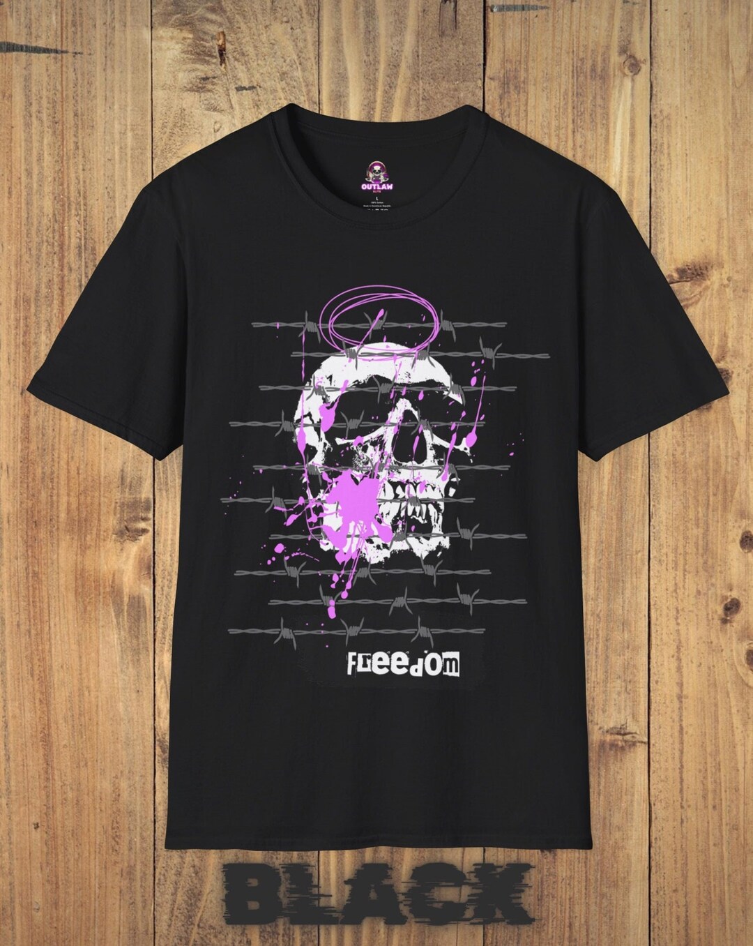 Unchained Freedom: Spiked Skull Edition | Unique Skull Design, Graphic ...