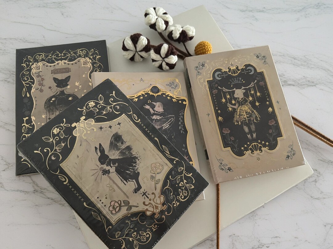 The Dark and Edgy Goth Aesthetic Journal Vintage Notebook Handmade ...