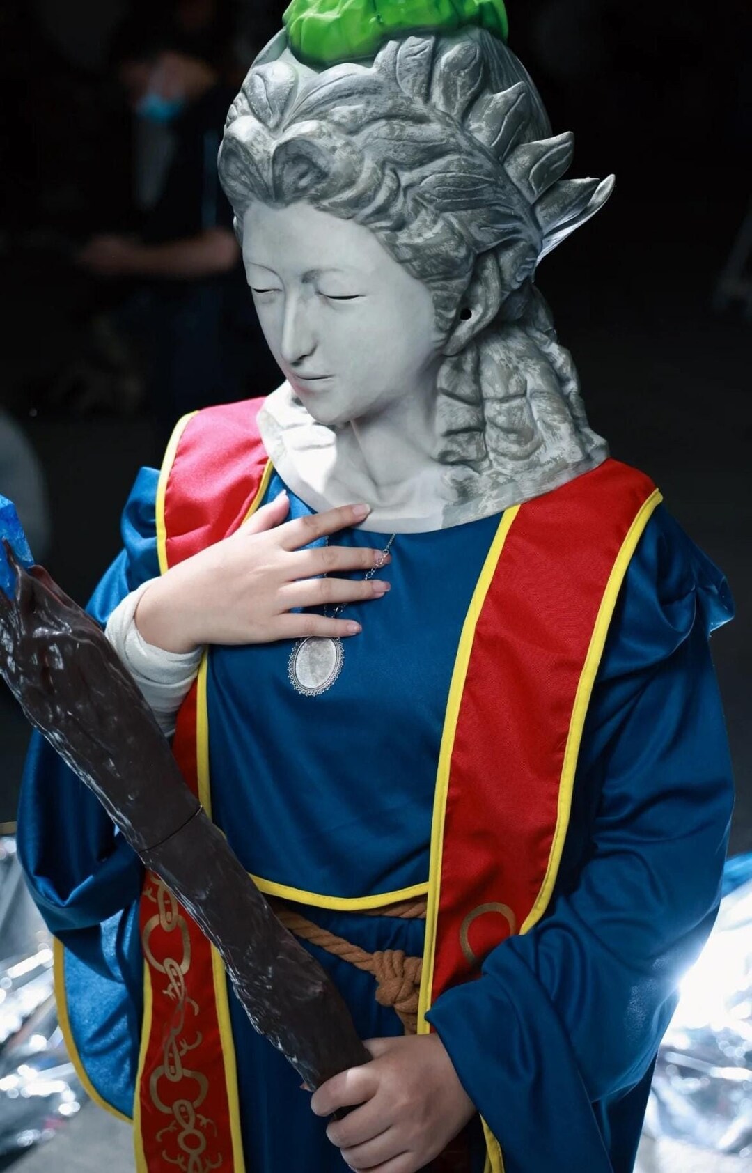 Elden Ring Sorceress Sellen Mask, Headwear, Halloween Sellen Masks ...