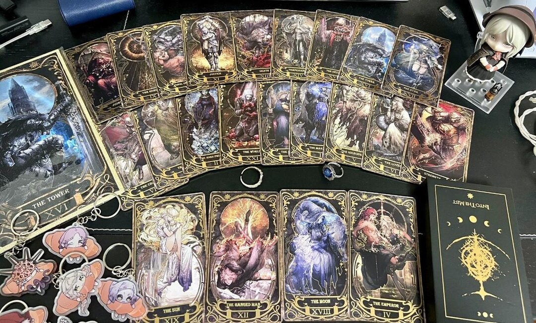 Eleden Ring Card, Starscourge Handmade Card, Gamer Gift Elden, Elden ...