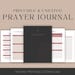 Printable Prayer Journal | Guided Daily Prayer & Reflection Workbook - Etsy