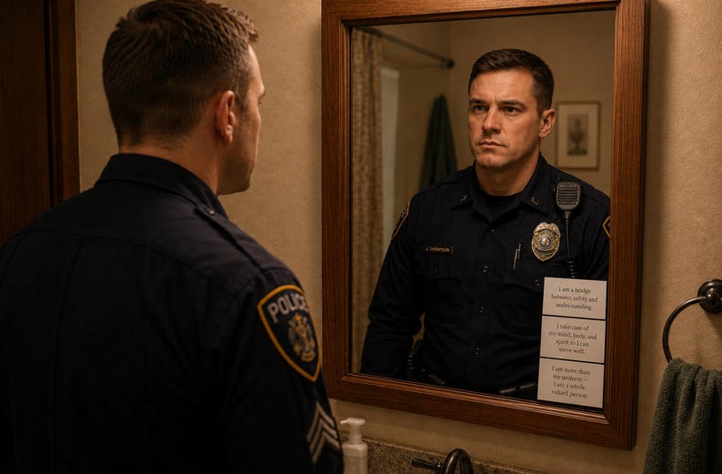 Police Officer Affirmation Cards Vol.1 | Law Enforcement Mental ...