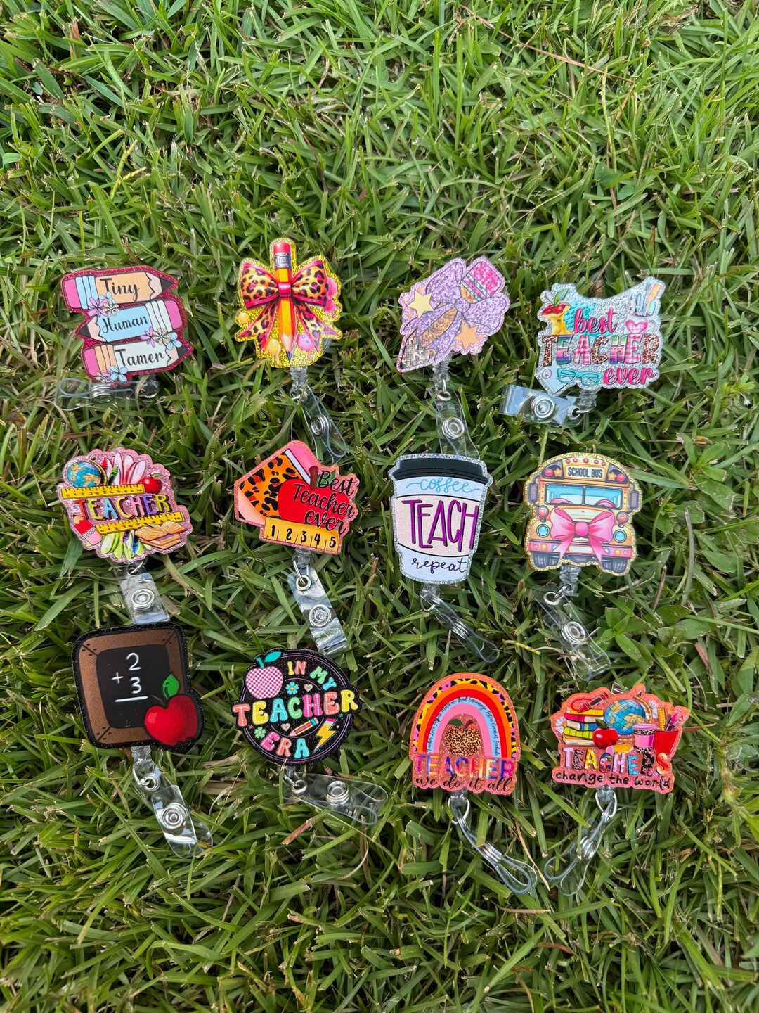 Teacher Badge Reels - Etsy