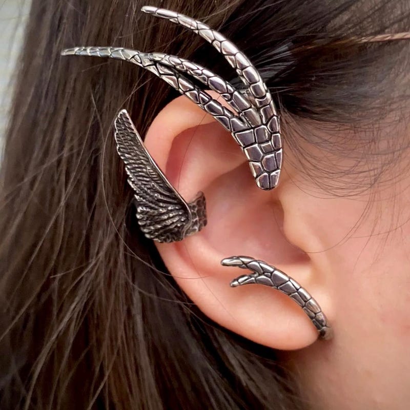 Dragon Ear Cuff - Etsy