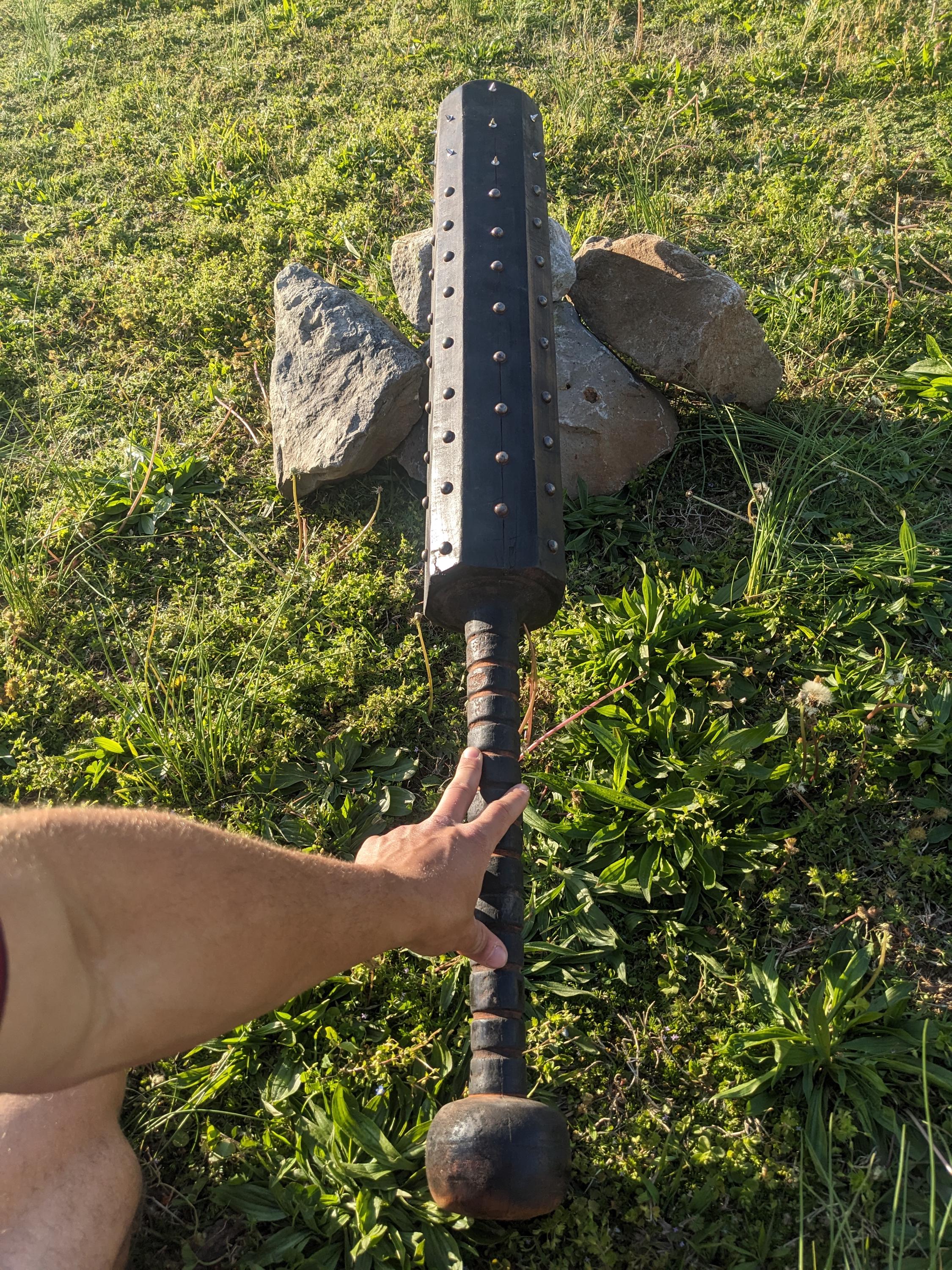 Giant Handmade Japanese Kanabo Made From Orange Wood - Etsy