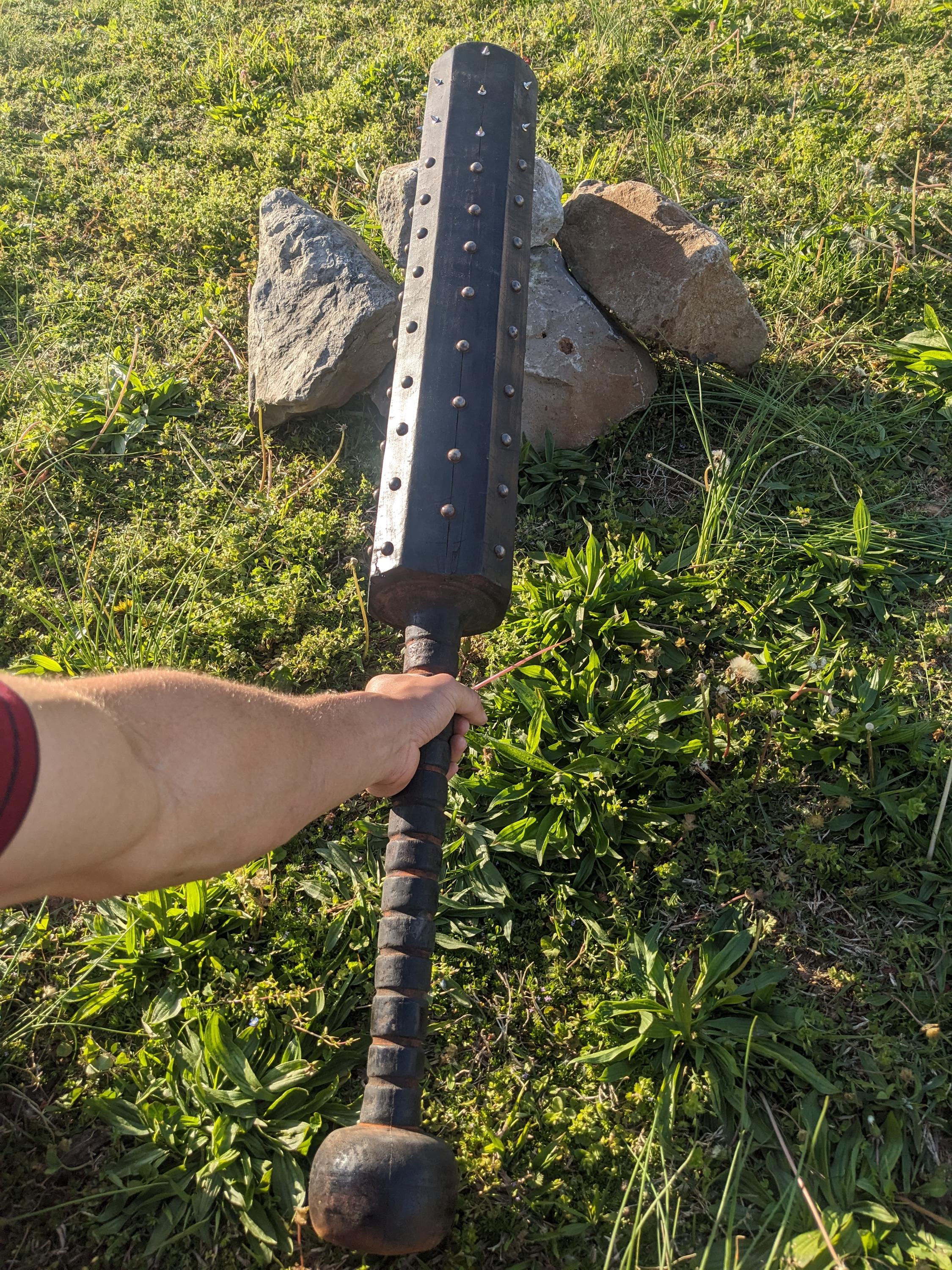 Giant Handmade Japanese Kanabo Made From Orange Wood - Etsy