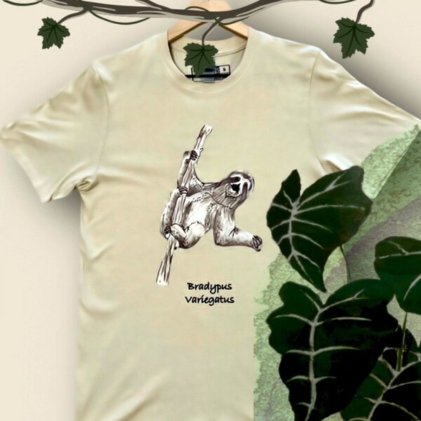 Sloth T Shirt - Etsy