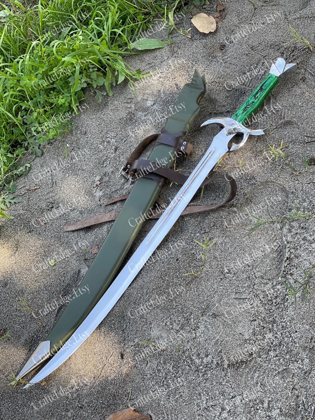 New Handmade Wheel of Time Sword Viking Buster Sword Hand Forged Blade ...