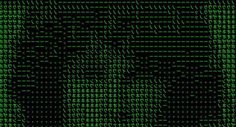 The Doors Matrix-inspired Jim Morrison ASCII Art Short-sleeve Unisex T ...