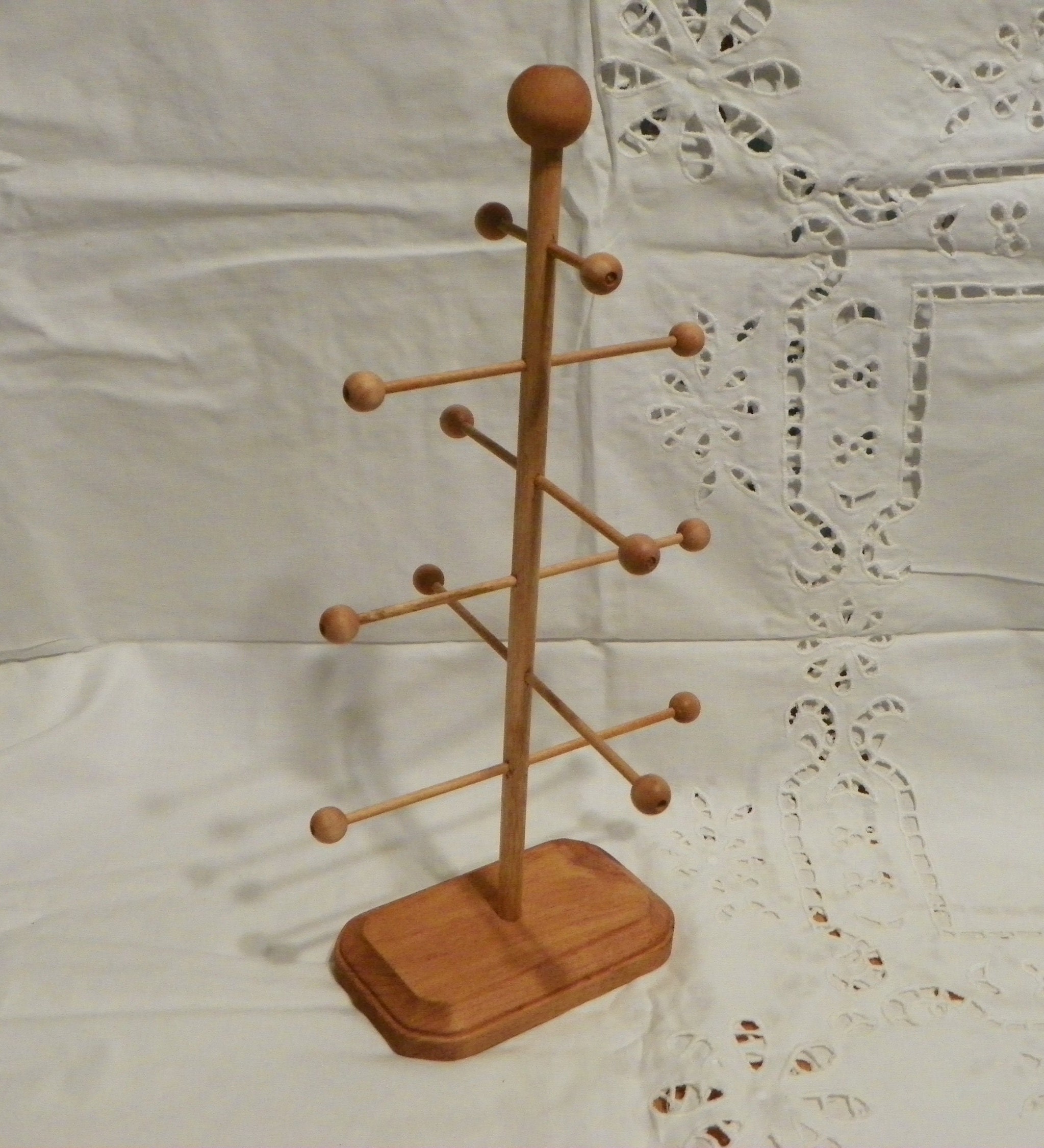 Wooden Dowel Ornament Tree With 6 Branches (12 Inches) - Etsy