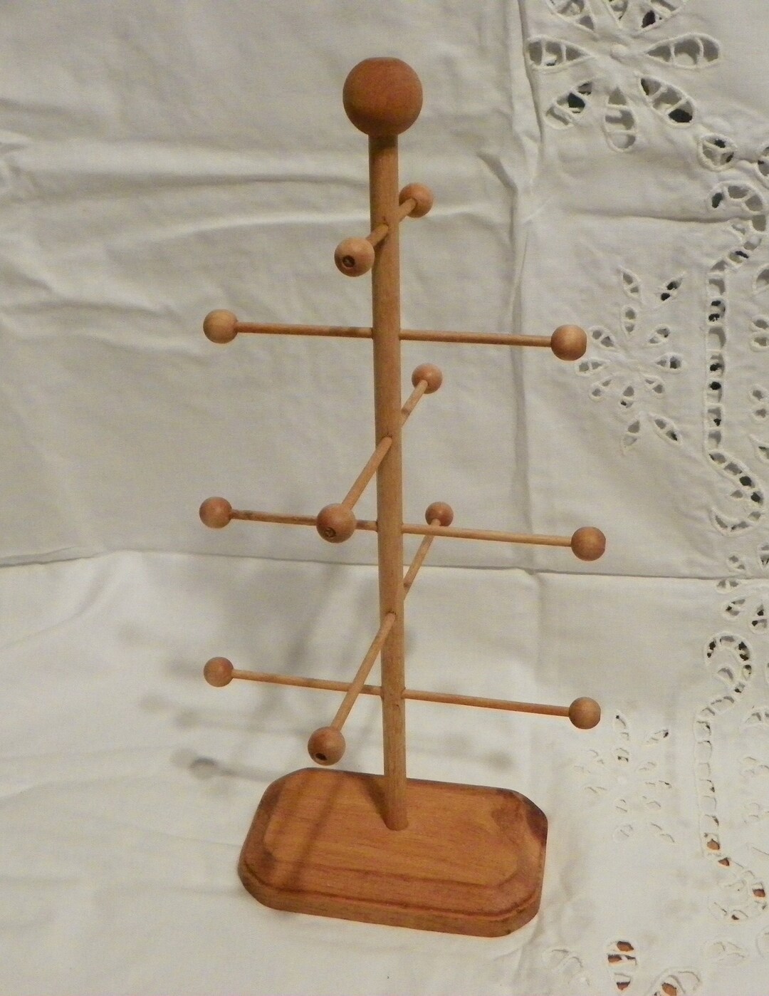 Wooden Dowel Ornament Tree With 6 Branches (12 Inches) - Etsy