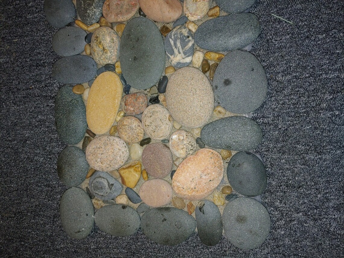 Stone Mat - Reflexology Mat - Shower Mat - Etsy