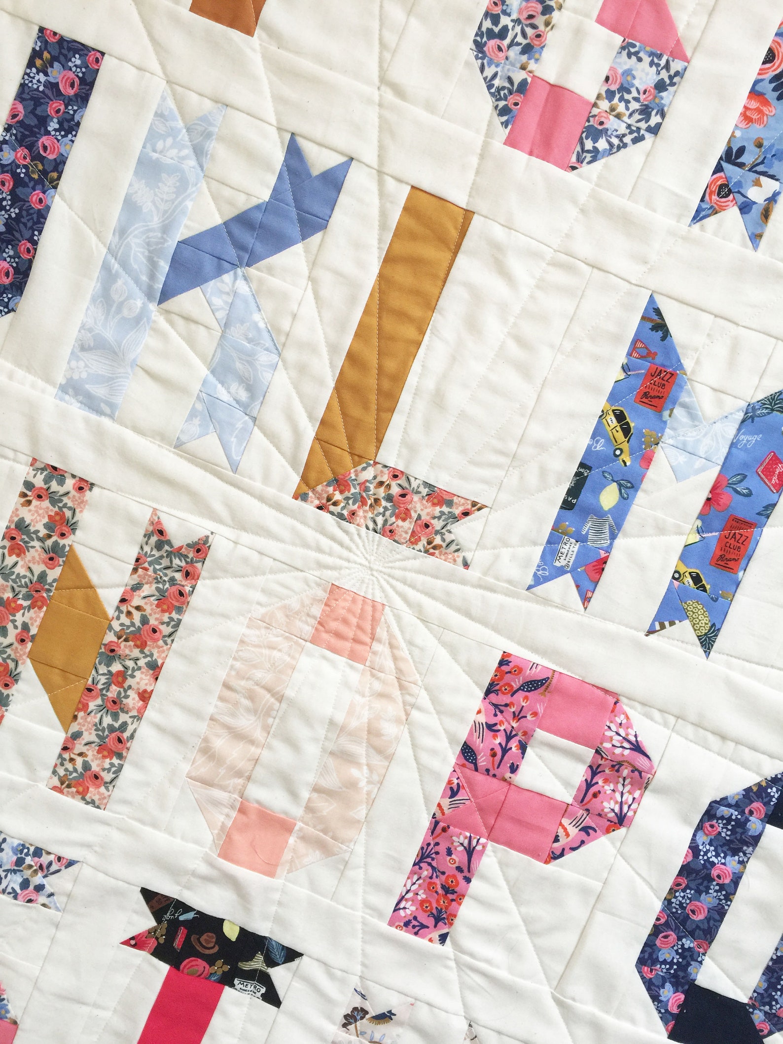 Alphabet Quilt Pattern PDF Digital Download Ribbon Letters - Etsy