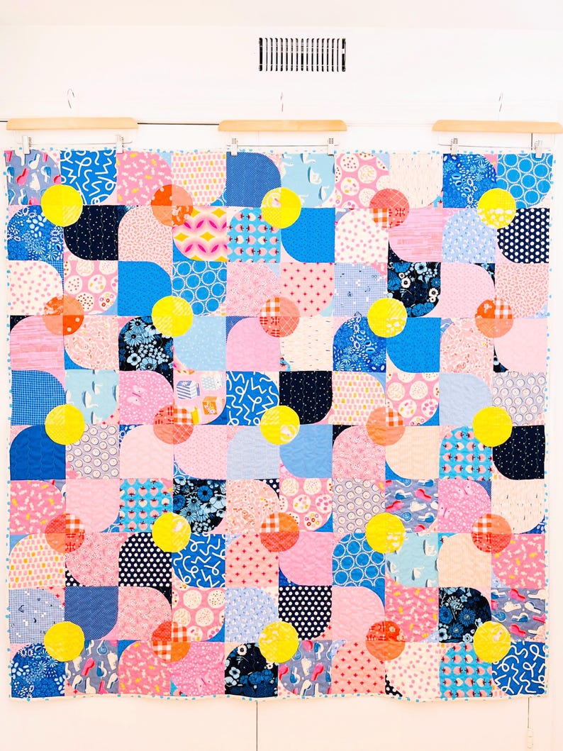 Flower Quilt Pattern - Bloomfield - PDF - Etsy