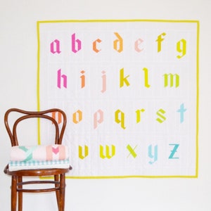 FPP Alphabet Quilt Pattern Uppercase Letters, Lowercase Letters ...