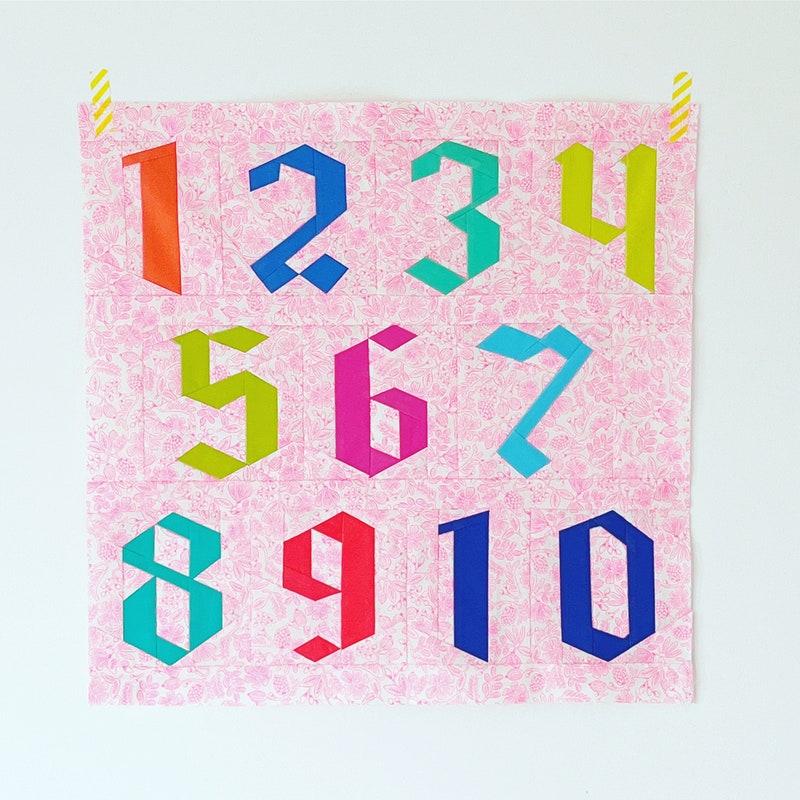 Christmas Number Blocks - Etsy