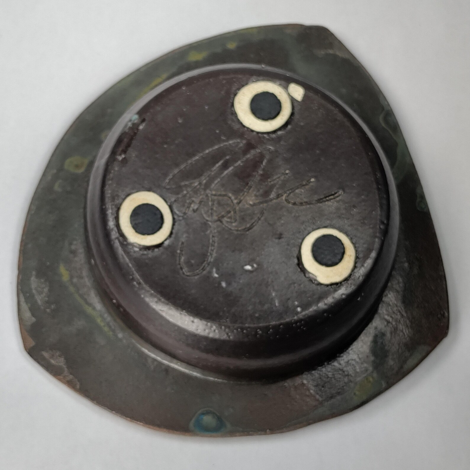 Raku Kiln Fired Kenzan Ikebana Vase Signed by PNW Artist Gary Gall - Etsy