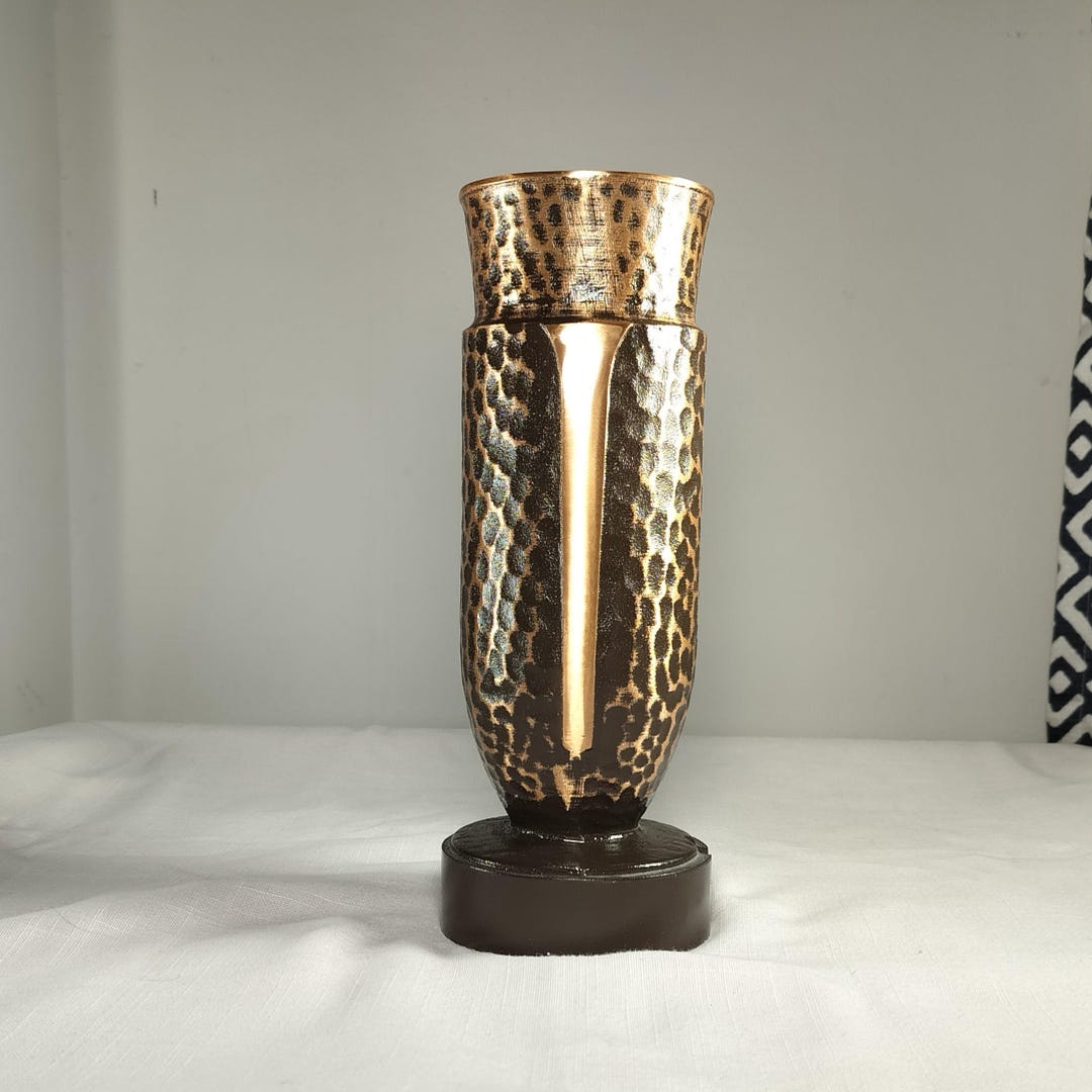 Solid Bronze Cemetery Vase - Etsy
