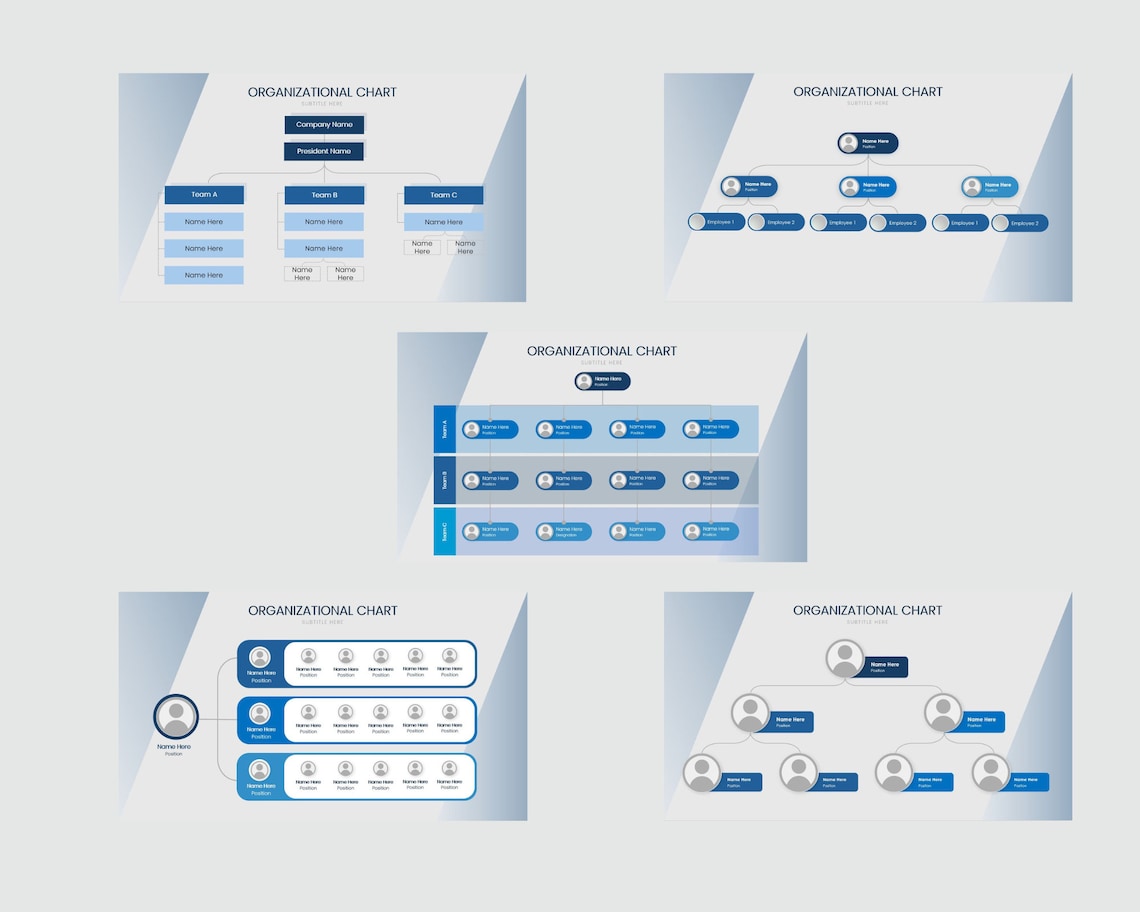 Organizational Chart Powerpoint Templates | Organizational Chart ...