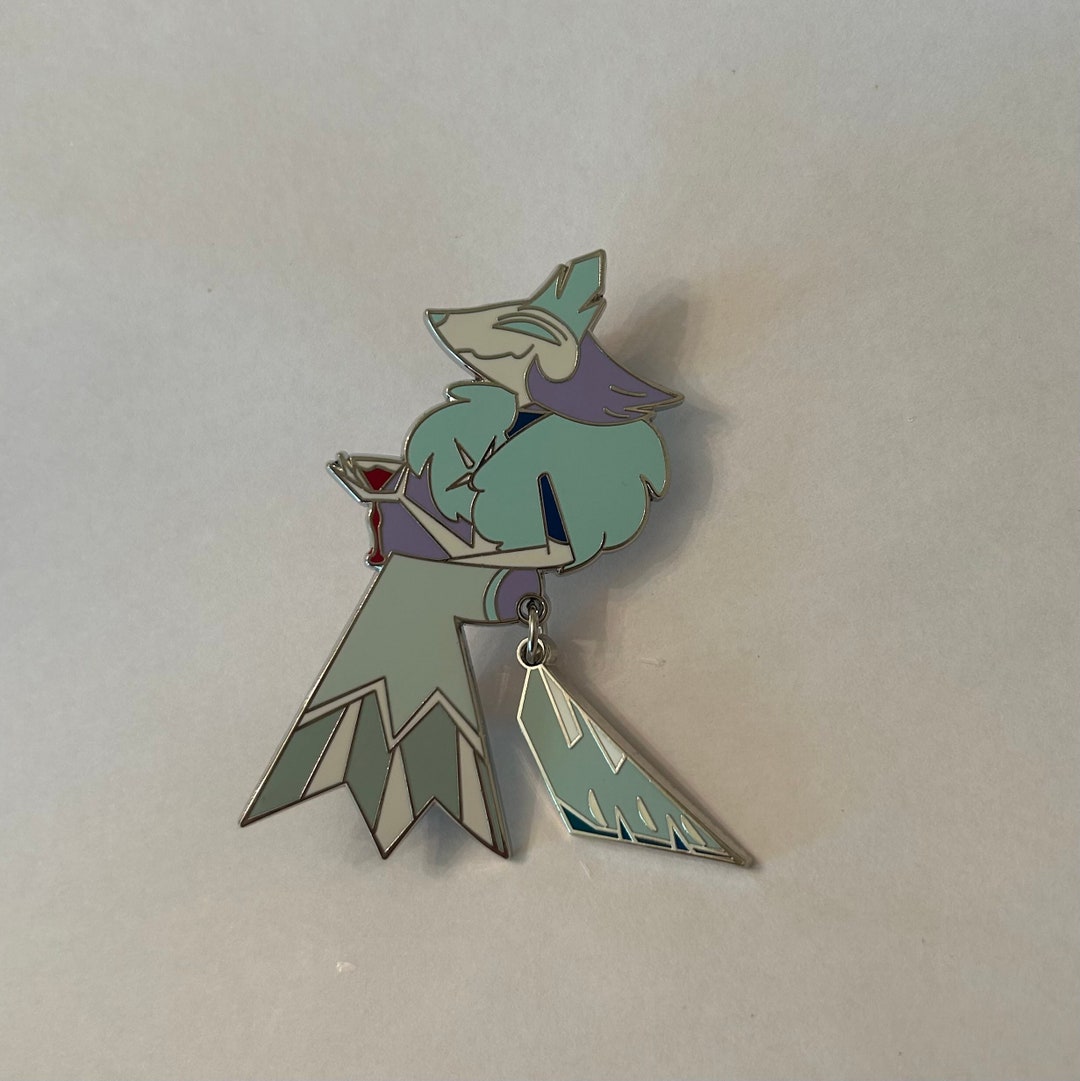 Helluva Boss ~ Andrealphus Hanging Tail Pin - Etsy
