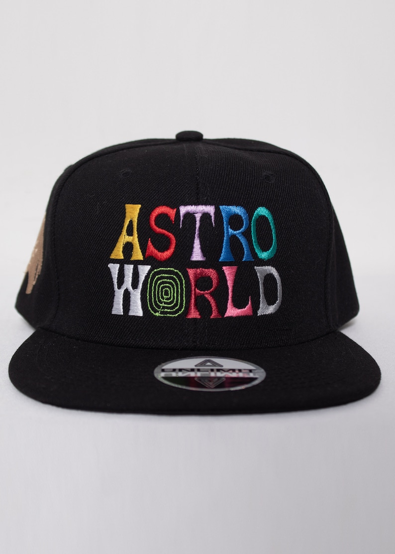 Travis Scott Astroworld / Embroidered Baseball Cap / Snapback Album ...
