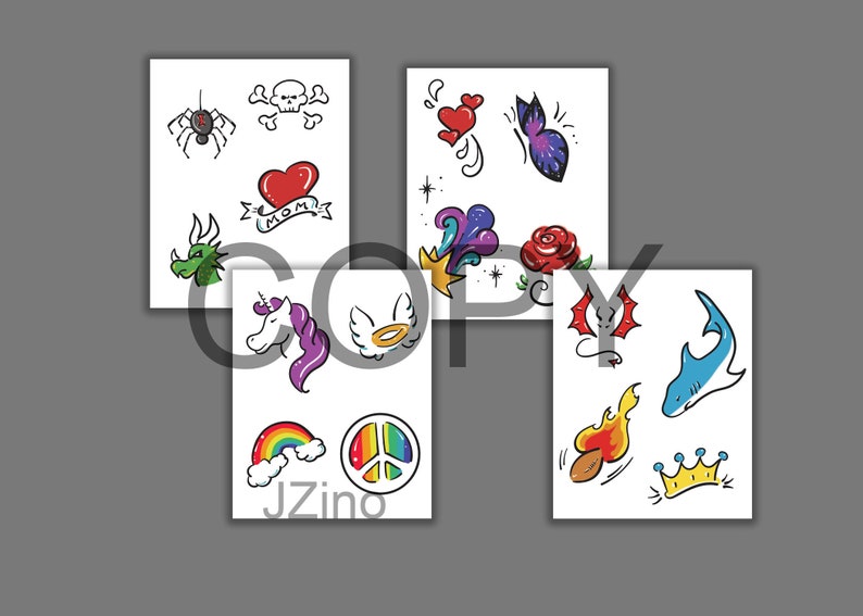 16 Face Paint Cheek Art Designs Line Art and Color for Boys and Girls ...