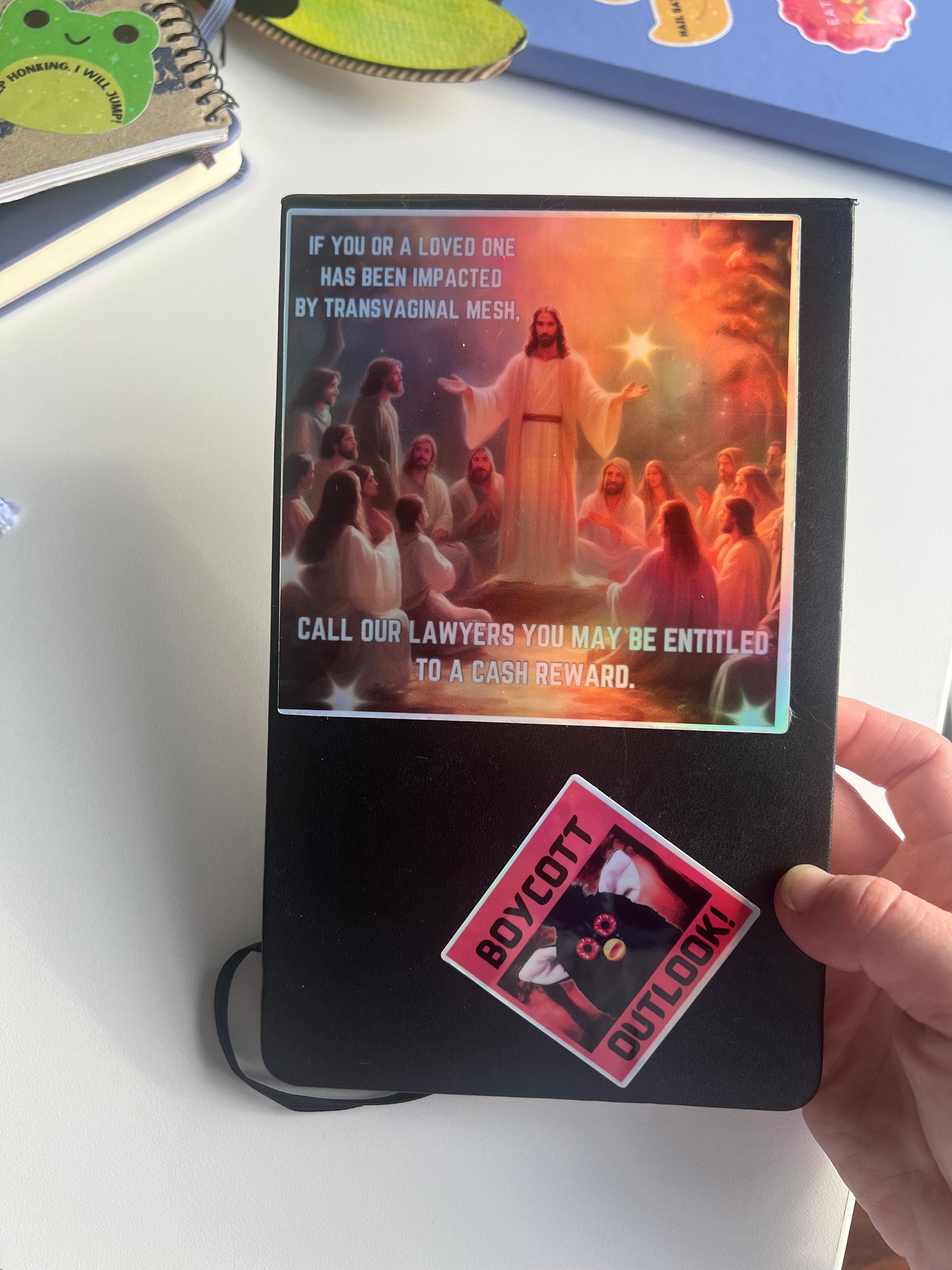 Boycott Outlook Furby Sticker - Etsy
