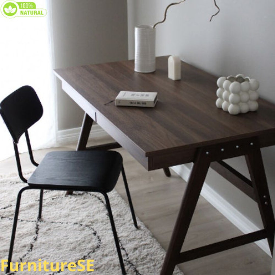 Wooden Office Desk Oak Desk Modern Wooden Desk Eco-friendly Desk ...