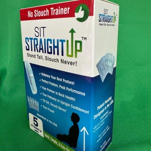 Sit up Straight Posture Corrector Trainer | No Slouch & Hunchback ...