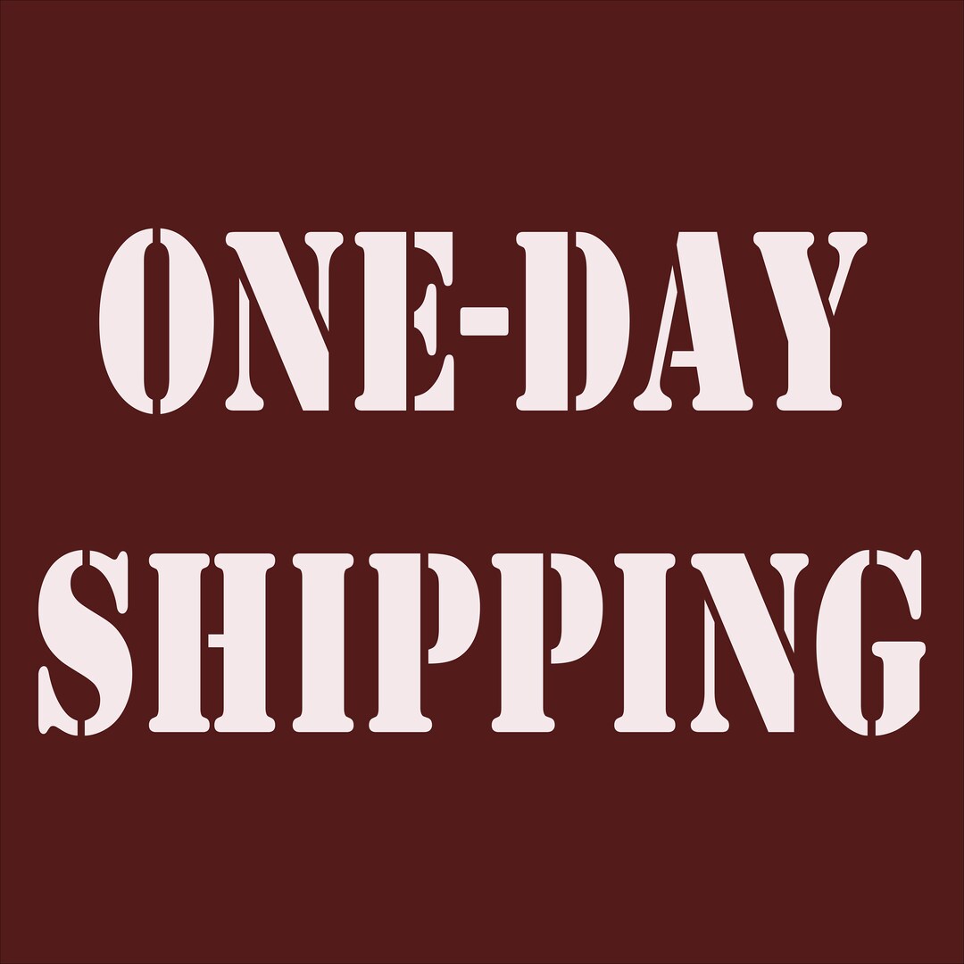 One-day Shipping Upgrade - Etsy