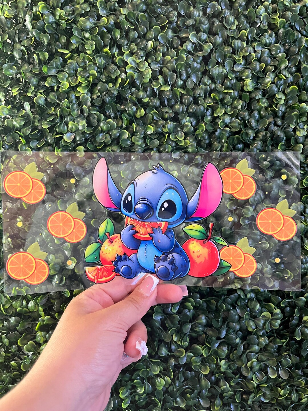 Stitch Mandarin Uv Dtf Wrap - Etsy