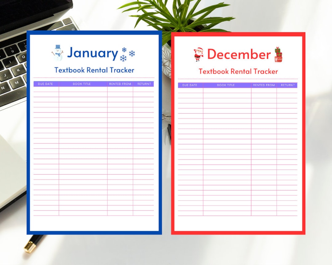 Rental Tracker, Printable Rental Tracker, Rental Template, Digital ...
