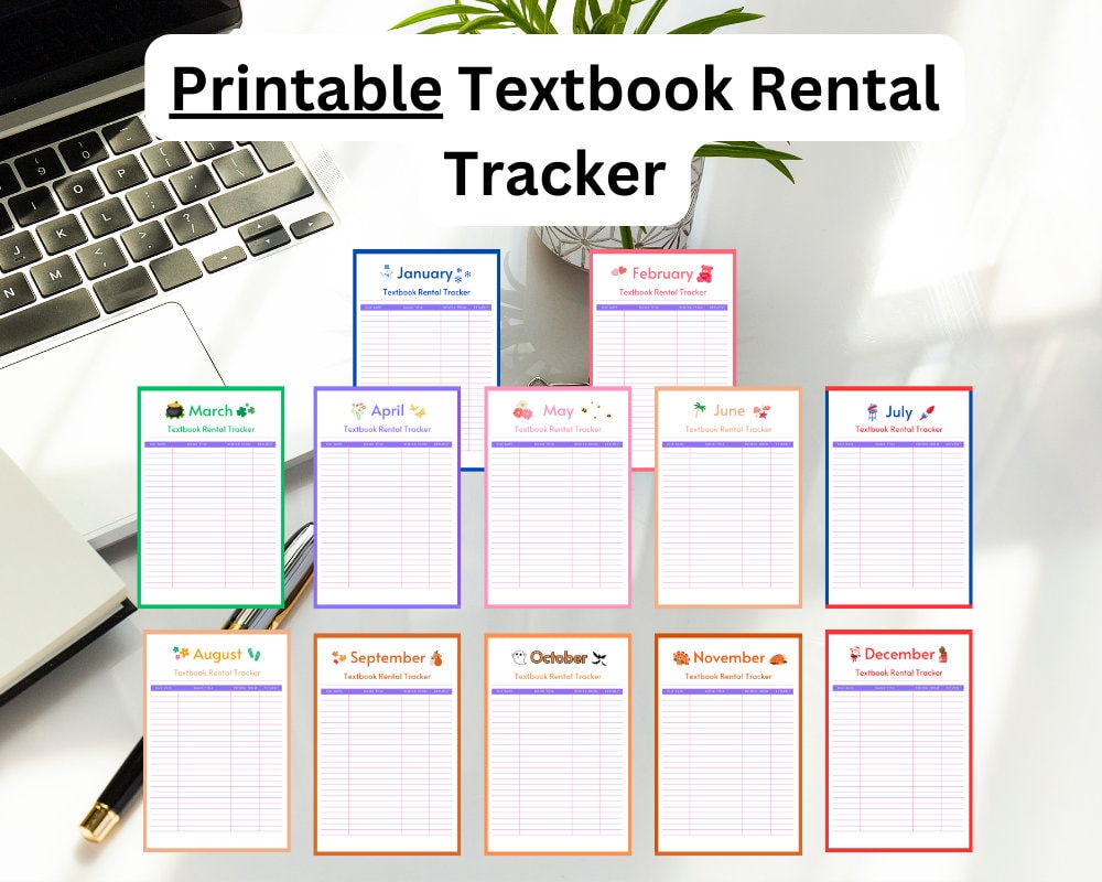 Rental Tracker, Printable Rental Tracker, Rental Template, Digital ...