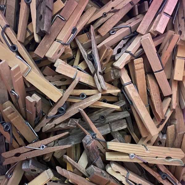 Vintage Clothes Pins - Etsy