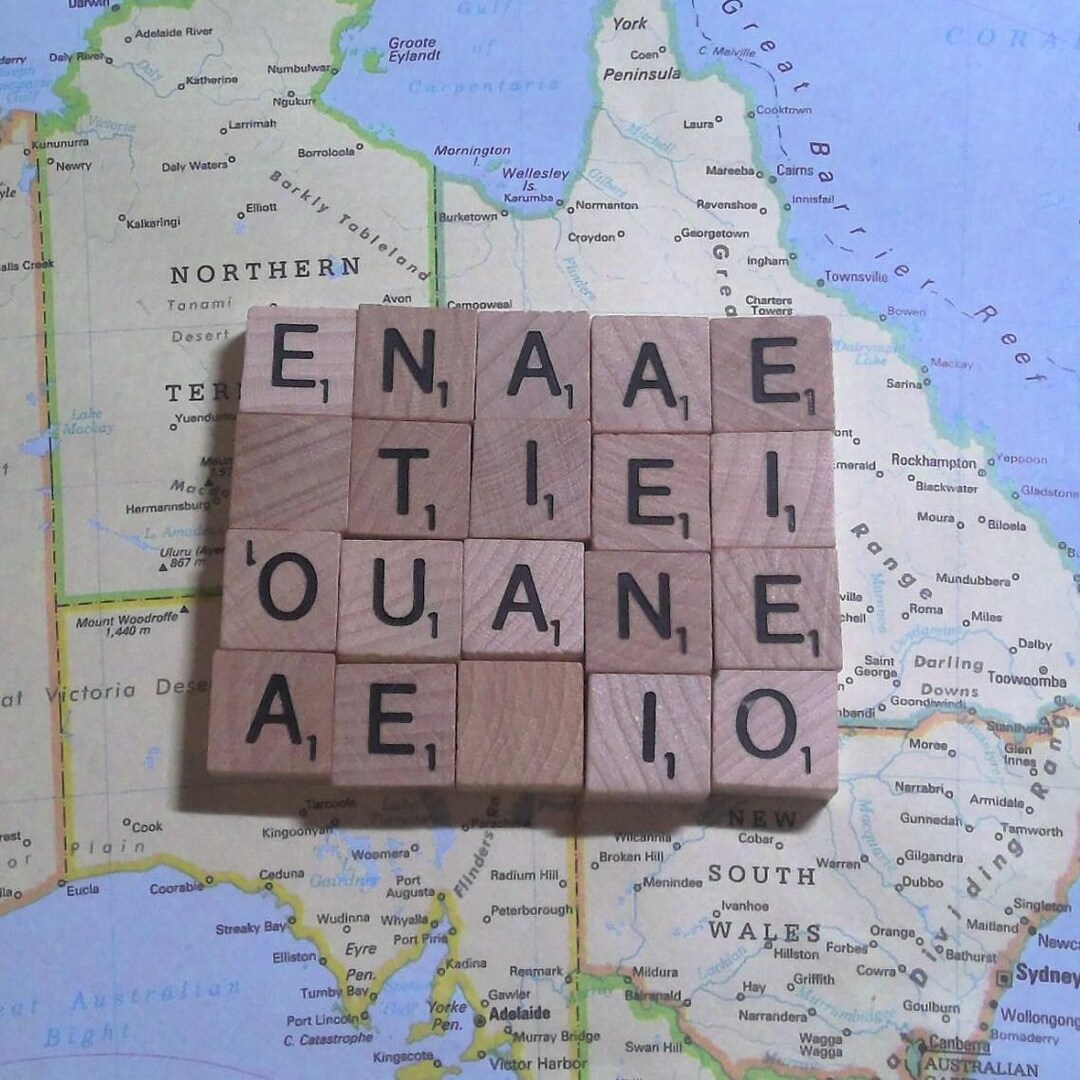 Miniature Scrabble Tiles- Set of 20; Wedding, Altered-art - Etsy