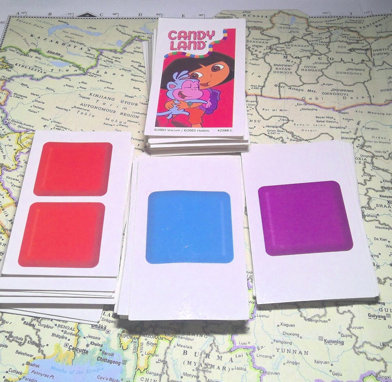 Dora the Explorer Candy Land 2005 Game Piecesset of 21 - Etsy