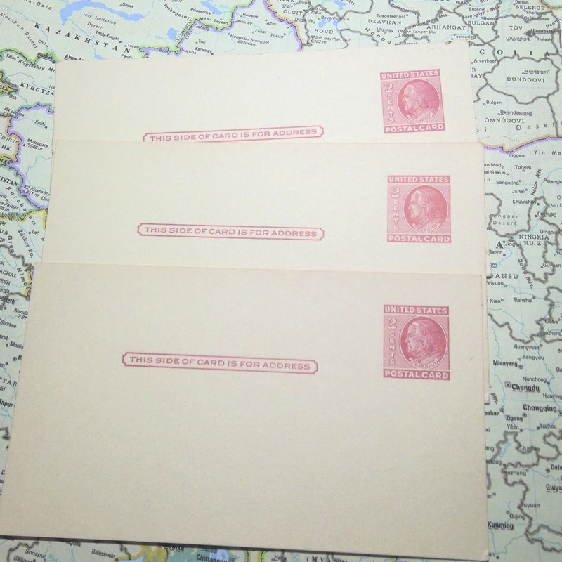 Franklin 2 Cent Stamp - Etsy