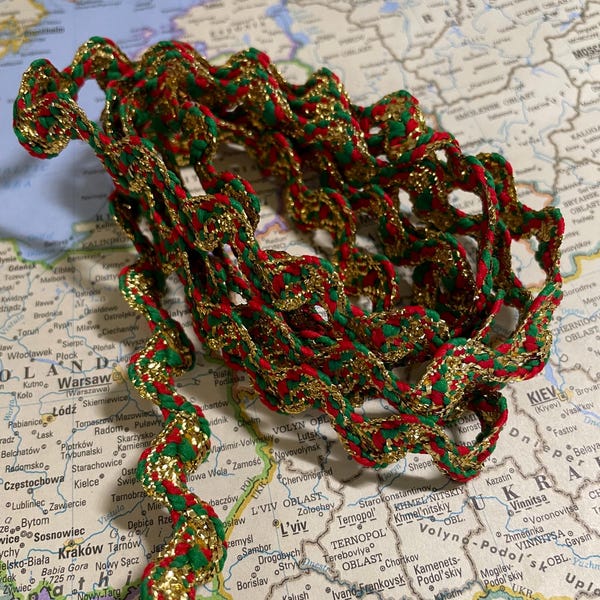 Gold Rick Rack - Etsy