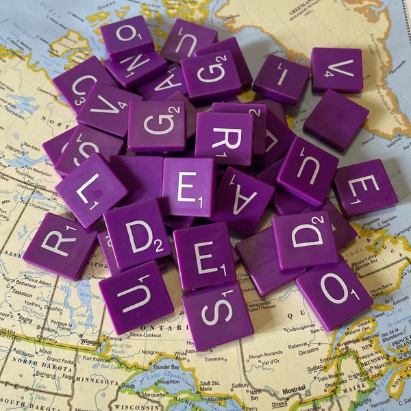 Plastic Scrabble - Etsy