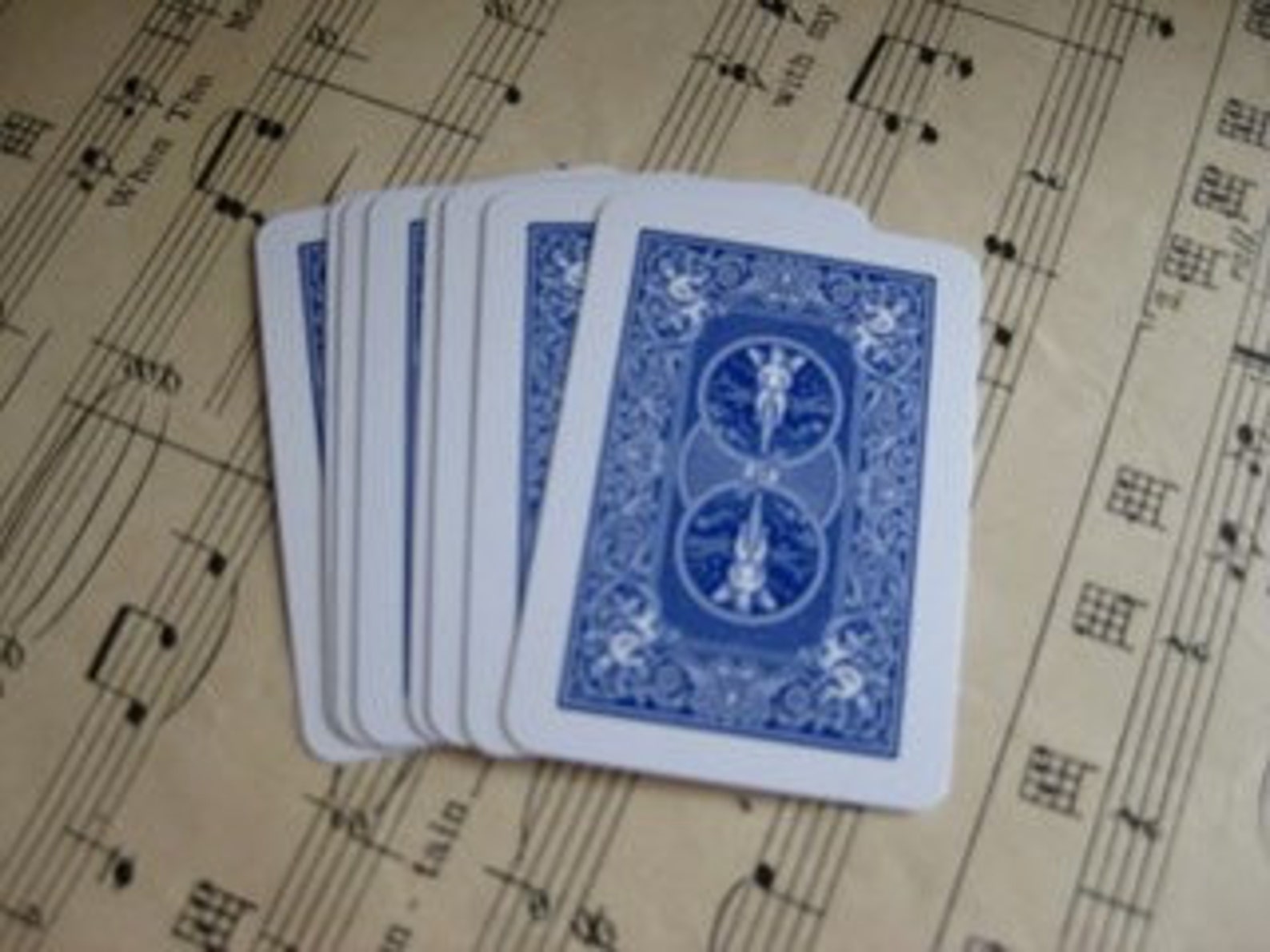 Vintage Miniature Playing Cards-set of 6 - Etsy