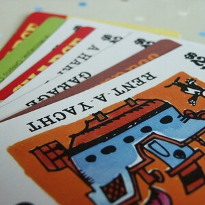 Vintage Charge It Game Playing Cards- Set of 10 - Etsy