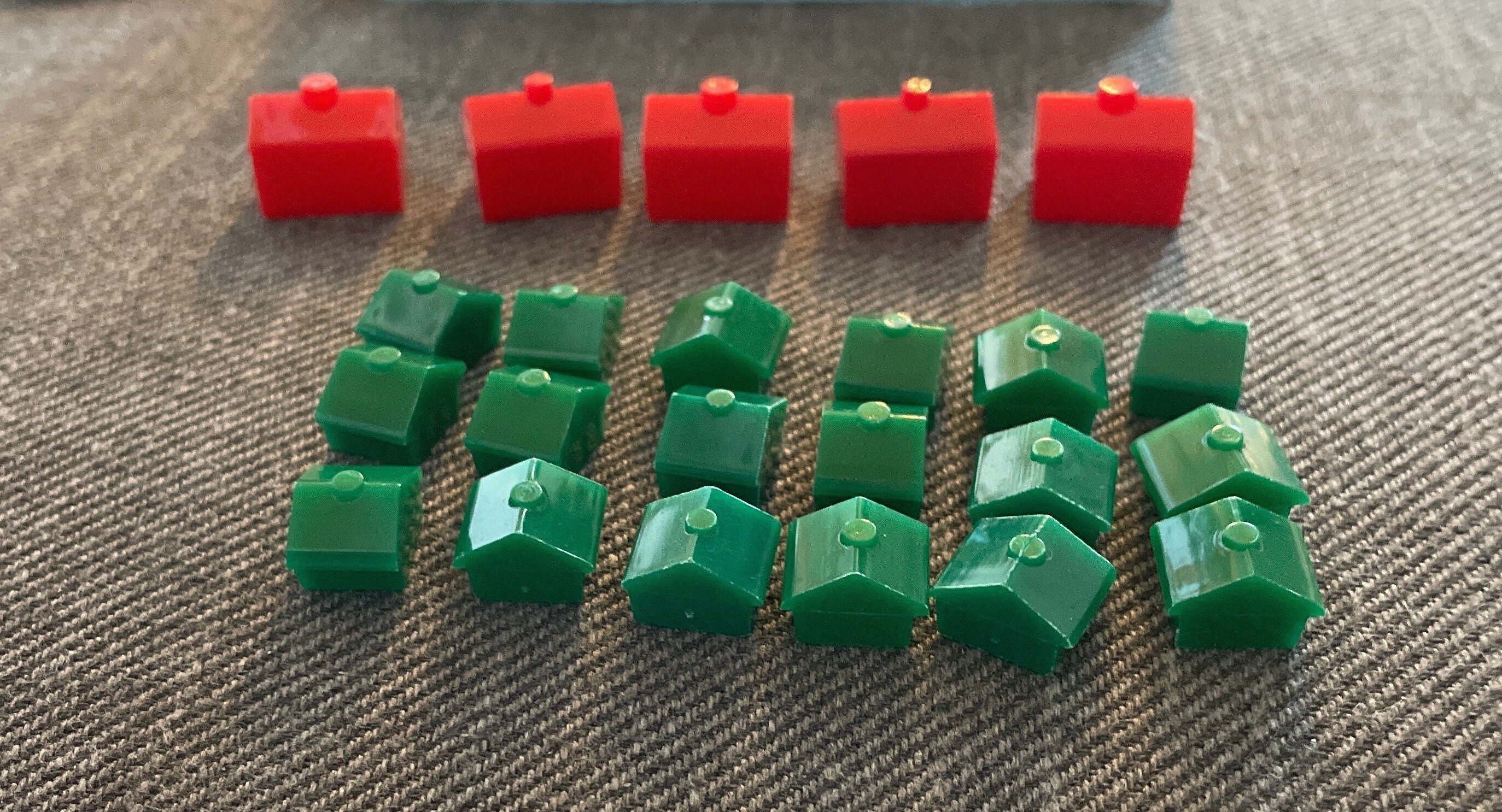 Monopoly House Pieces